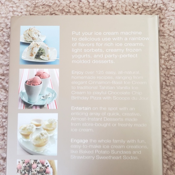 DK | Kitchen | Nwt Ice Cream Frozen Desserts Cook Book | Poshmark